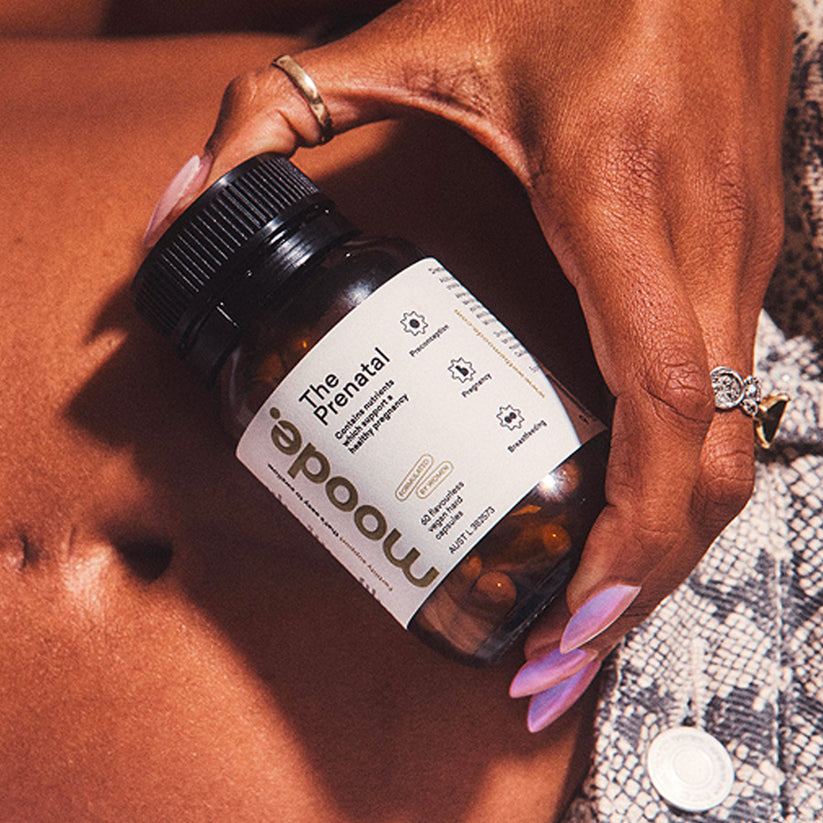 moode- nausea free prenatal multivitamin for pregnancy, fertility and ...